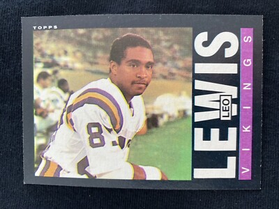 1985 Topps - #95 Leo Lewis | eBay