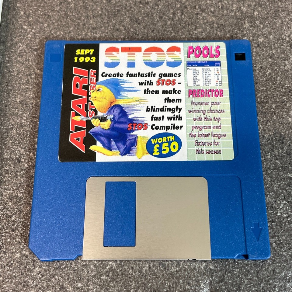 Atari ST STOS The Game Creator & Compiler (Atari ST User) + STOS User ...