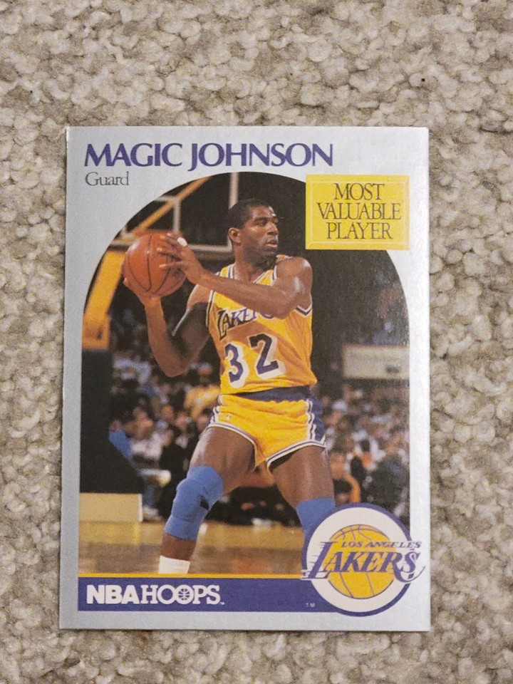 1990-91 NBA Hoops - Magic Johnson #157 | eBay