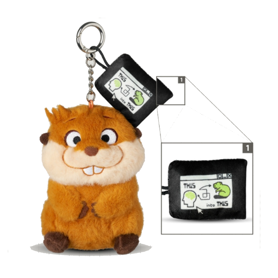 Disney Pixar Hoppers 2026 Mabel Plush Keyring Keychain /CGV cinema ...