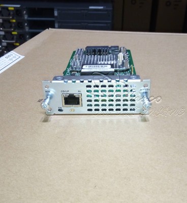 Cisco NIM-1CE1T1-PRI 1 port Multi-flex Trunk Voice/Channelized Data T1 ...