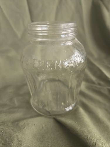 Vintage French's Mustard Glass Jar , Patented Feb 23, 1915 | eBay