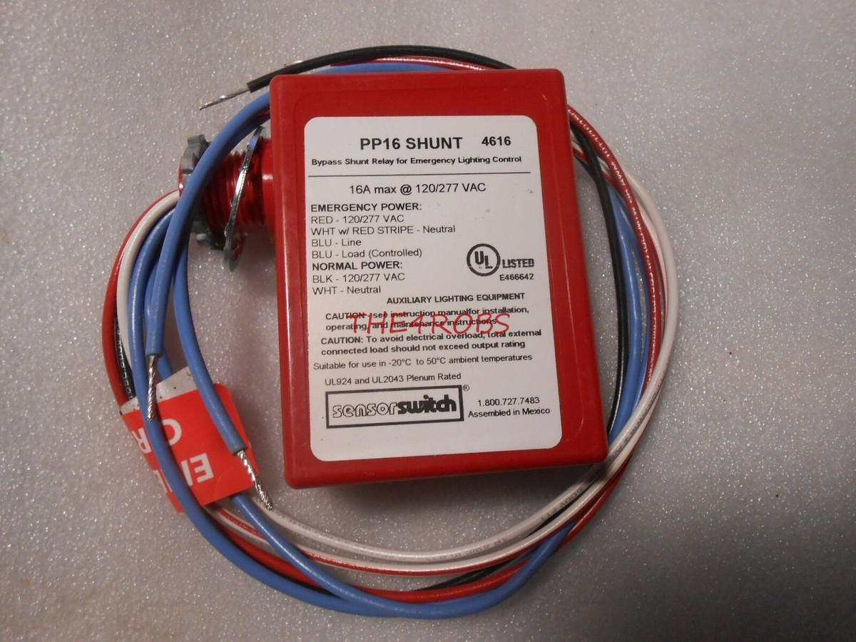 Emergency Lighting Relay Control Device