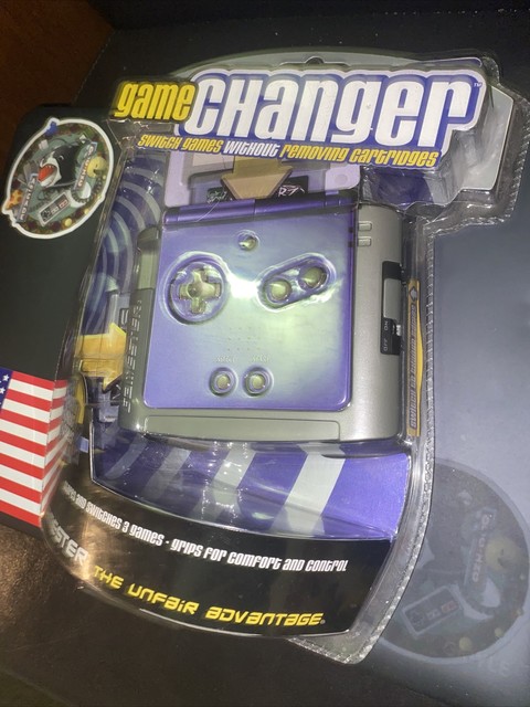 Nintendo Gameboy Advance SP GBA Game Cartridge Changer Radica Gamester ...