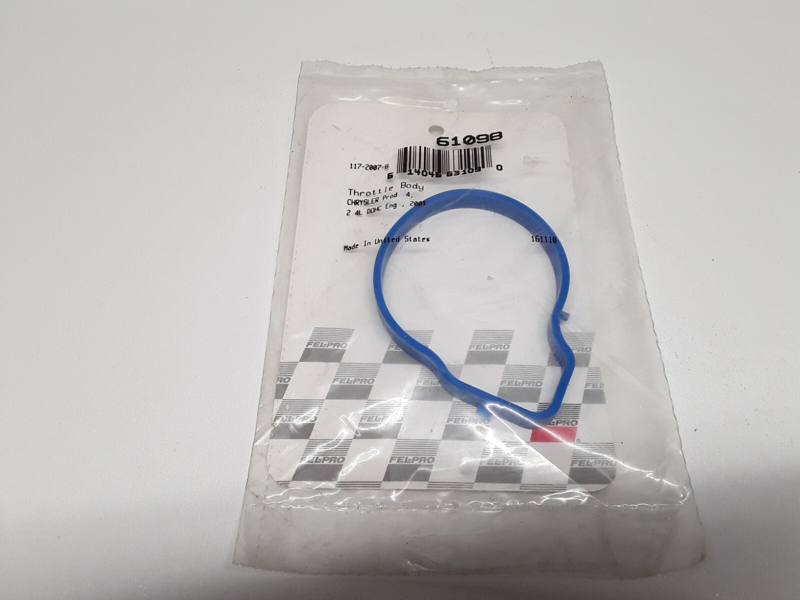 Fuel Injection Throttle Body Mounting Gasket Fel-Pro 61098 for sale ...