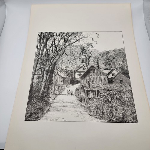 Vintage Von Rackel Lithograph Signed And Numbered 78/100 | eBay