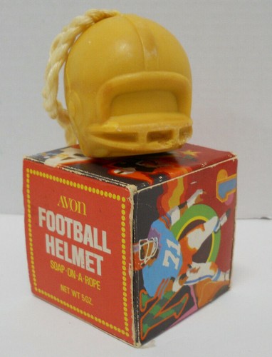 Avon Football Helmet Soap on a Rope 5 oz Bar | eBay
