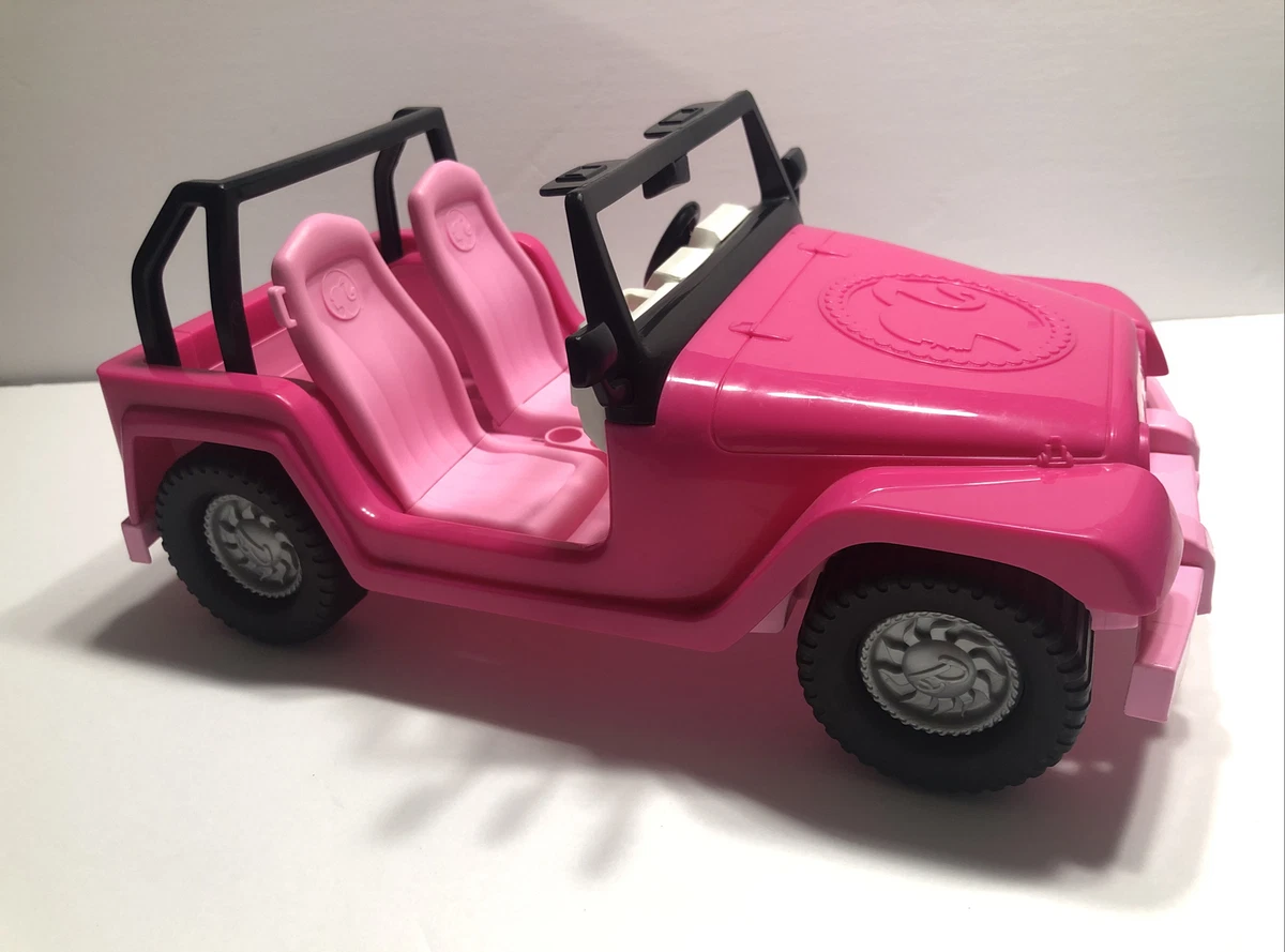 Pink Barbie Jeep