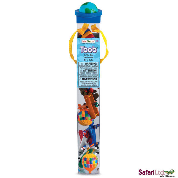 In the Sky toob/Safari Ltd/toob/airplane/helicopter/spaceshuttle/blimp ...