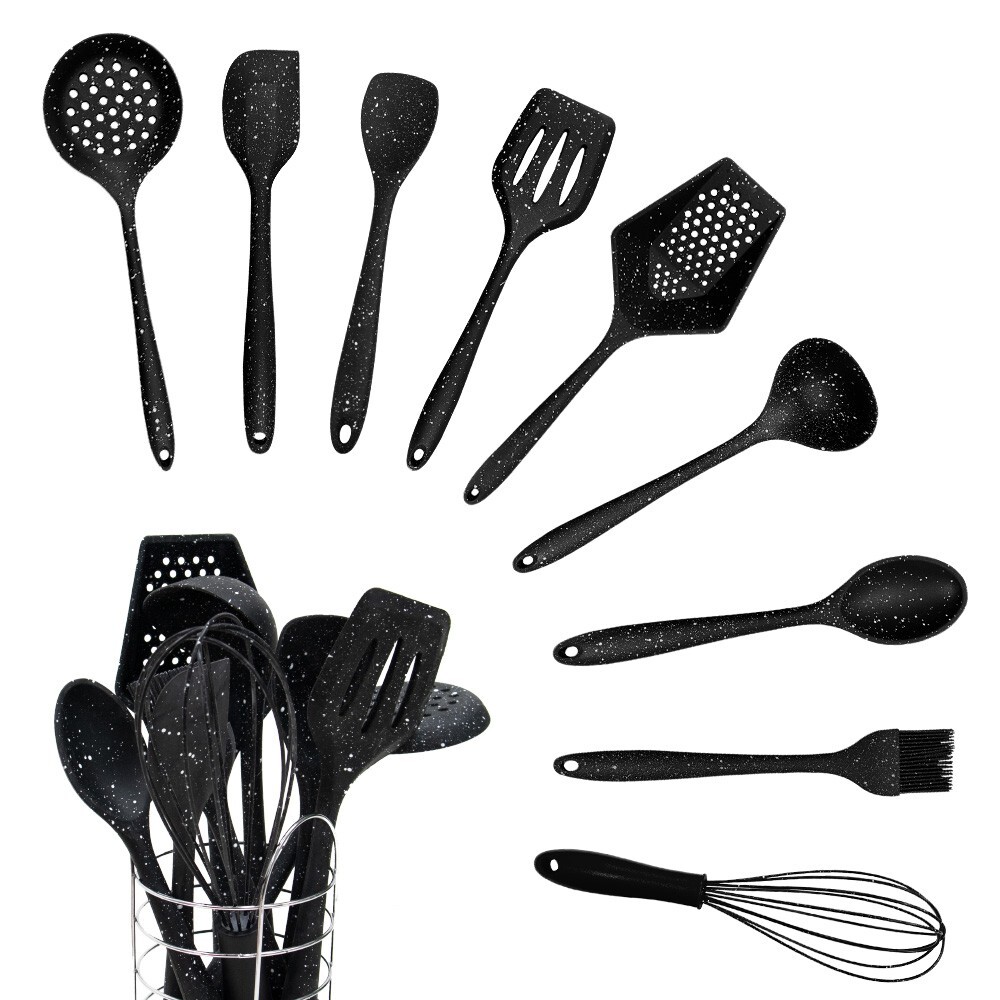 Black And White Kitchen Tools Best Kitchen Utensil Sets & Cooking