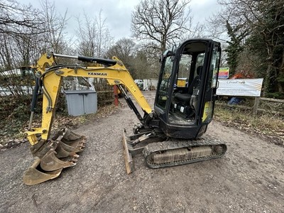 Yanmar 2.5 Ton Digger Vio 25 Excavator | eBay UK