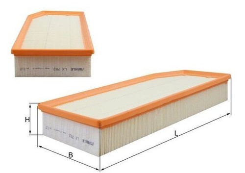 Air Filter fits MERCEDES CLK270 C209 2.7D 02 to 09 Mahle 6110940004 ...