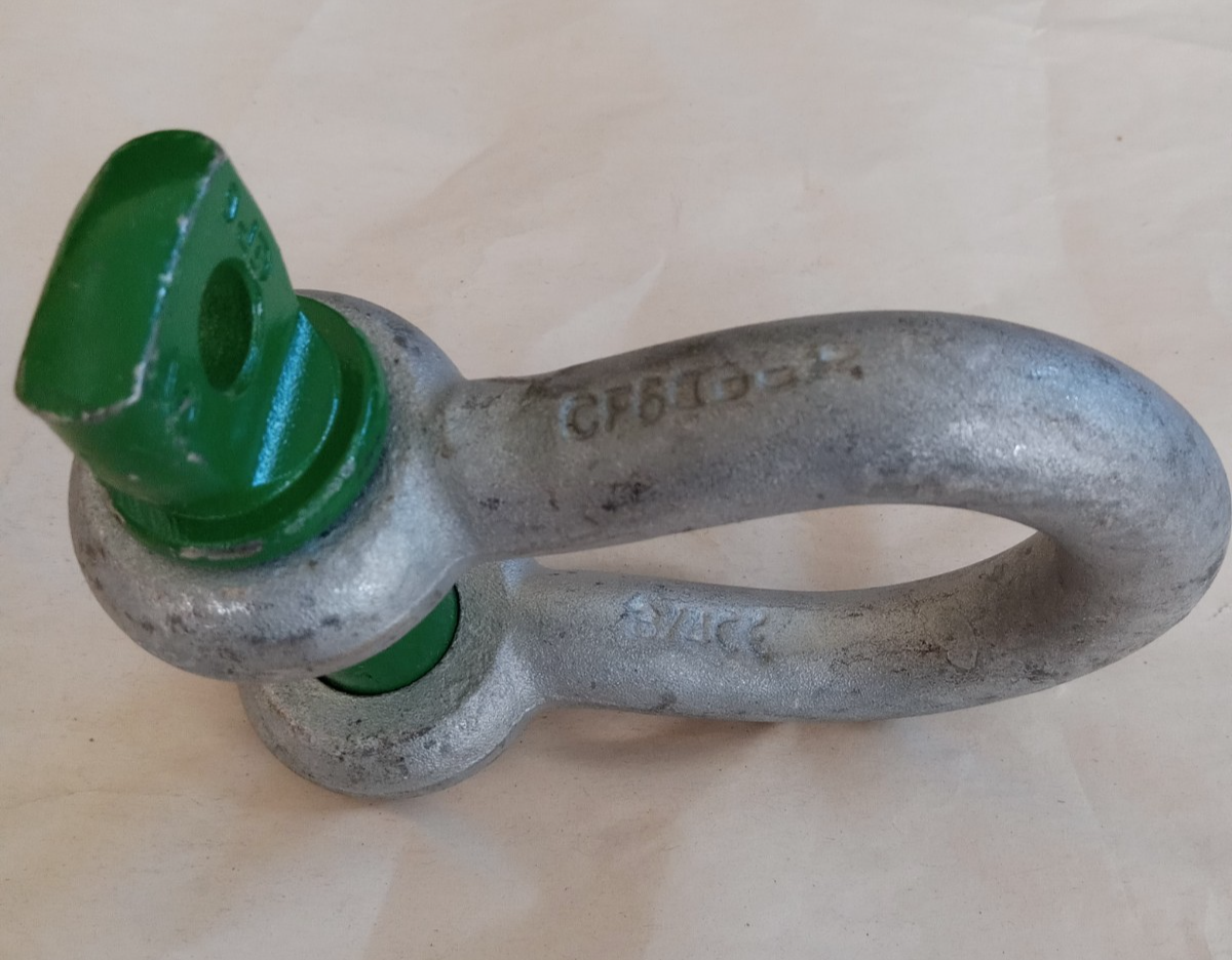 Van Beest Green Pin G-4161 Screw Pin Shackle - 3/4" - 4 3/4 Ton Load ...