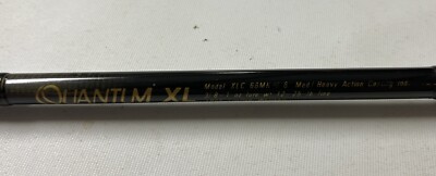 Vintage Zebco Quantum XL XLC 66MH 6.5’ Bait Casting Fishing Rod Medium ...