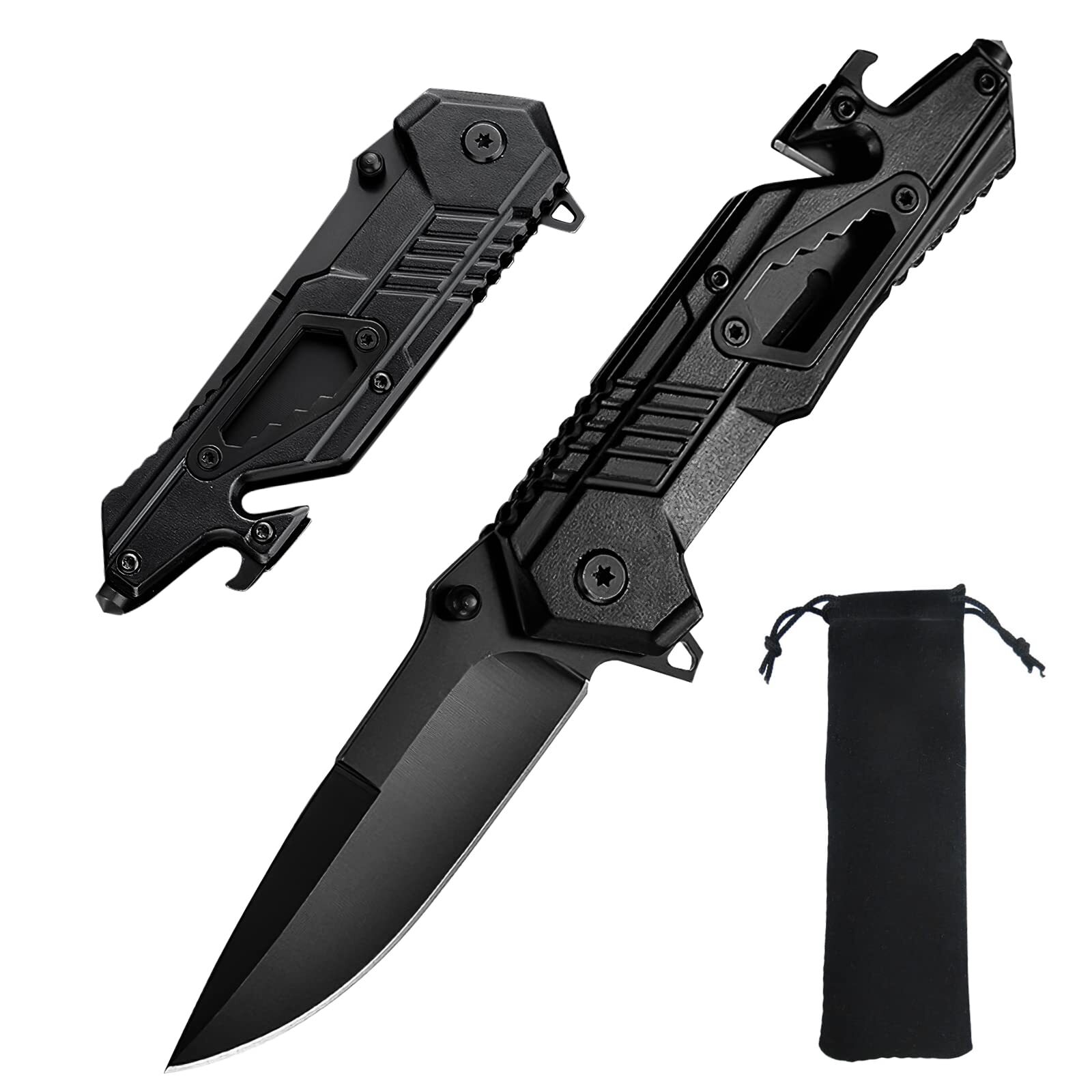 7.8" TAC FORCE SPRING OPEN ASSISTED TACTICAL FOLDING POCKET KNIFE EDC ...