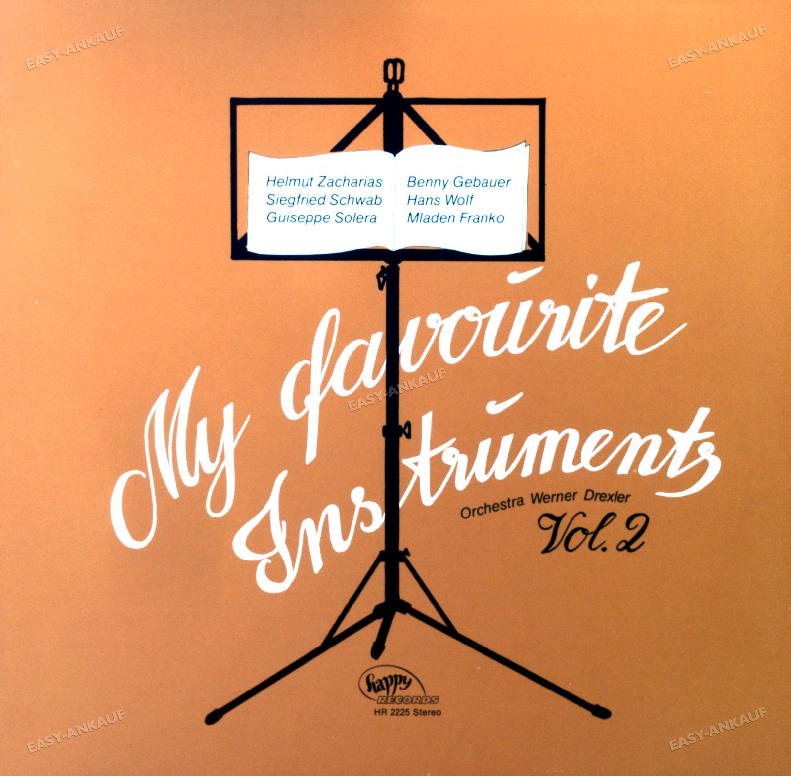 Orchestra Werner Drexler - My Favourite Instruments Vol. 2 LP (VG+/VG+ ...