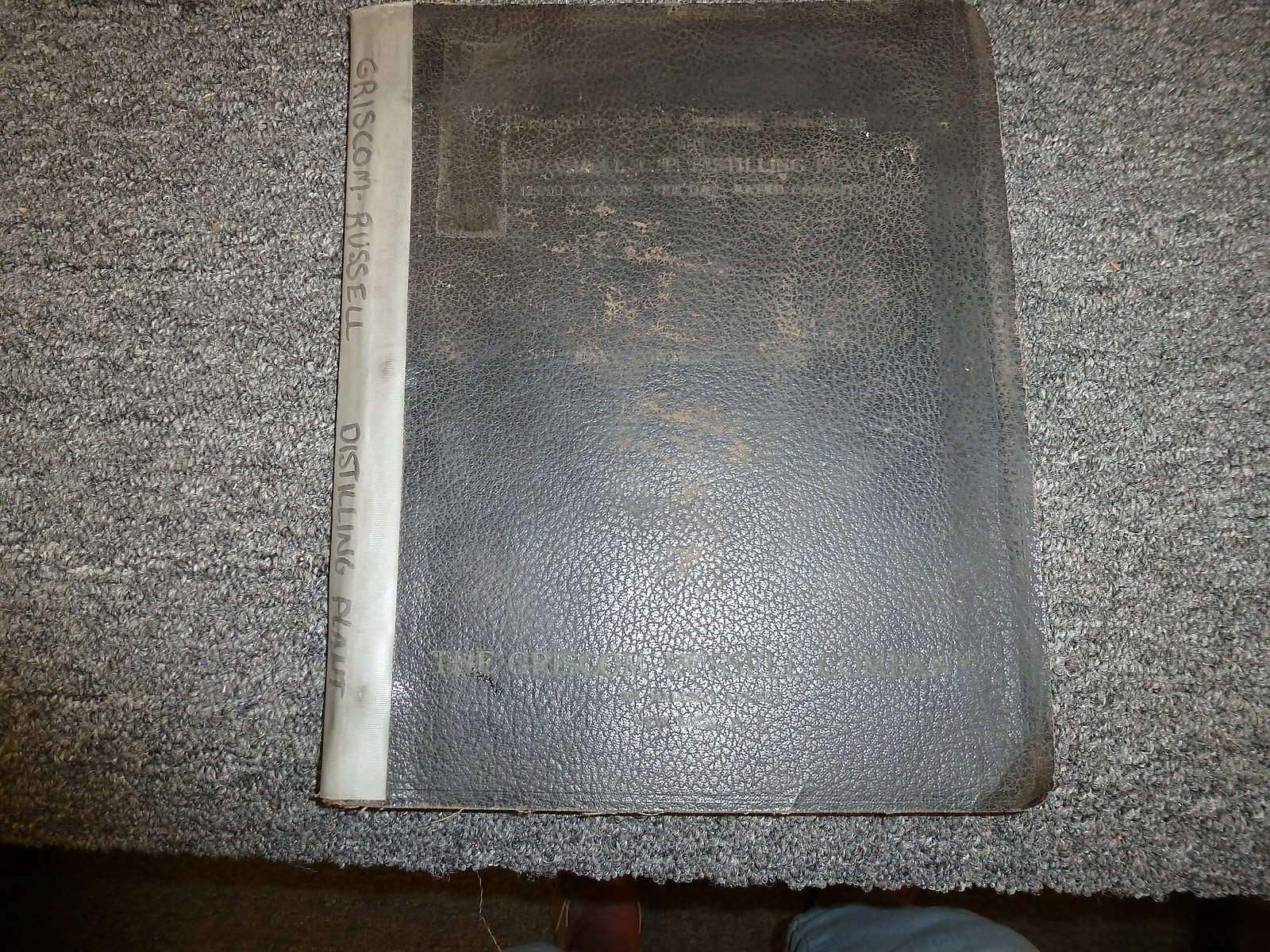 1943 Vintage Griscom Russell Soloshell LP Distilling Plant Owner ...