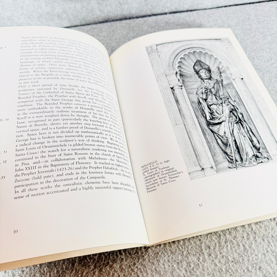DONATELLO by G Gaeta Bertela An Art Guide Illustrated Book Vintage | eBay
