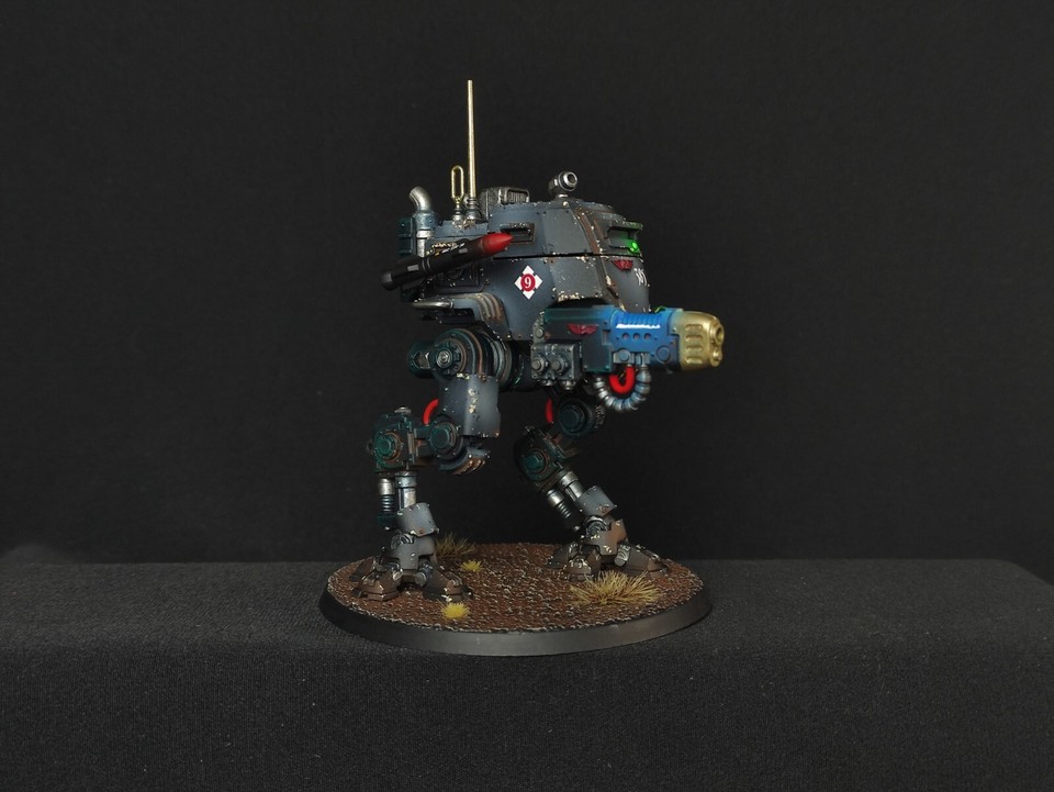 Warhammer 40k commission painted Militarum Krieg Armoured Sentinel ...