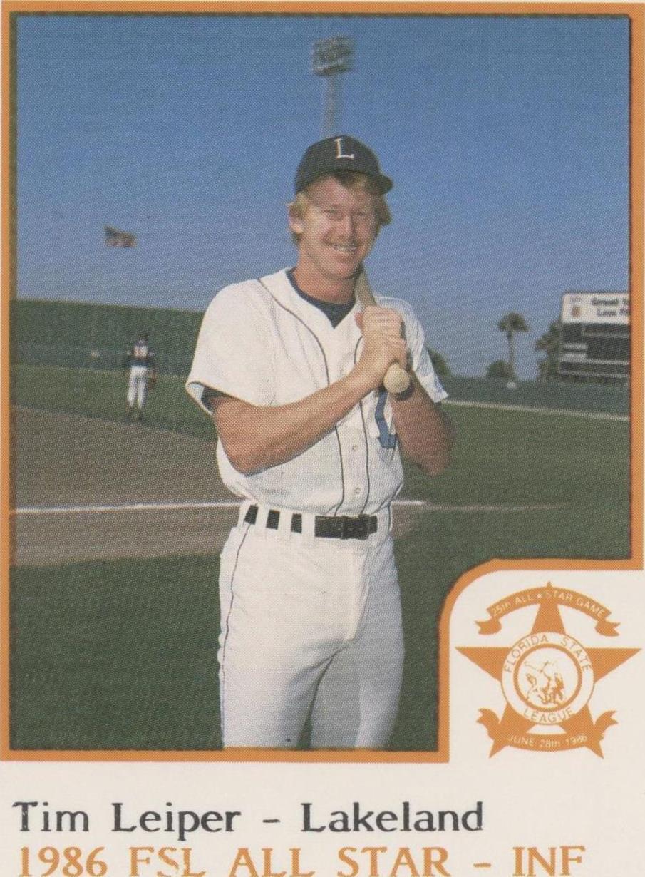 1986 ProCards Florida State League All-Stars - Tim Leiper (RC) for sale ...