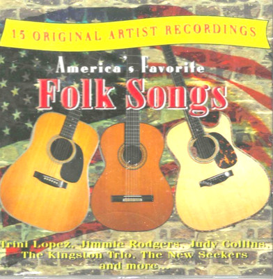 America's Favorite Folk Songs, NEW! CD 15 Original Artist Readers ...