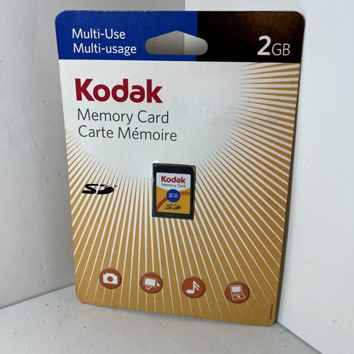 KODAK SD Memory Card 2GB - BRAND NEW IN SEALED PACKAGE | eBay