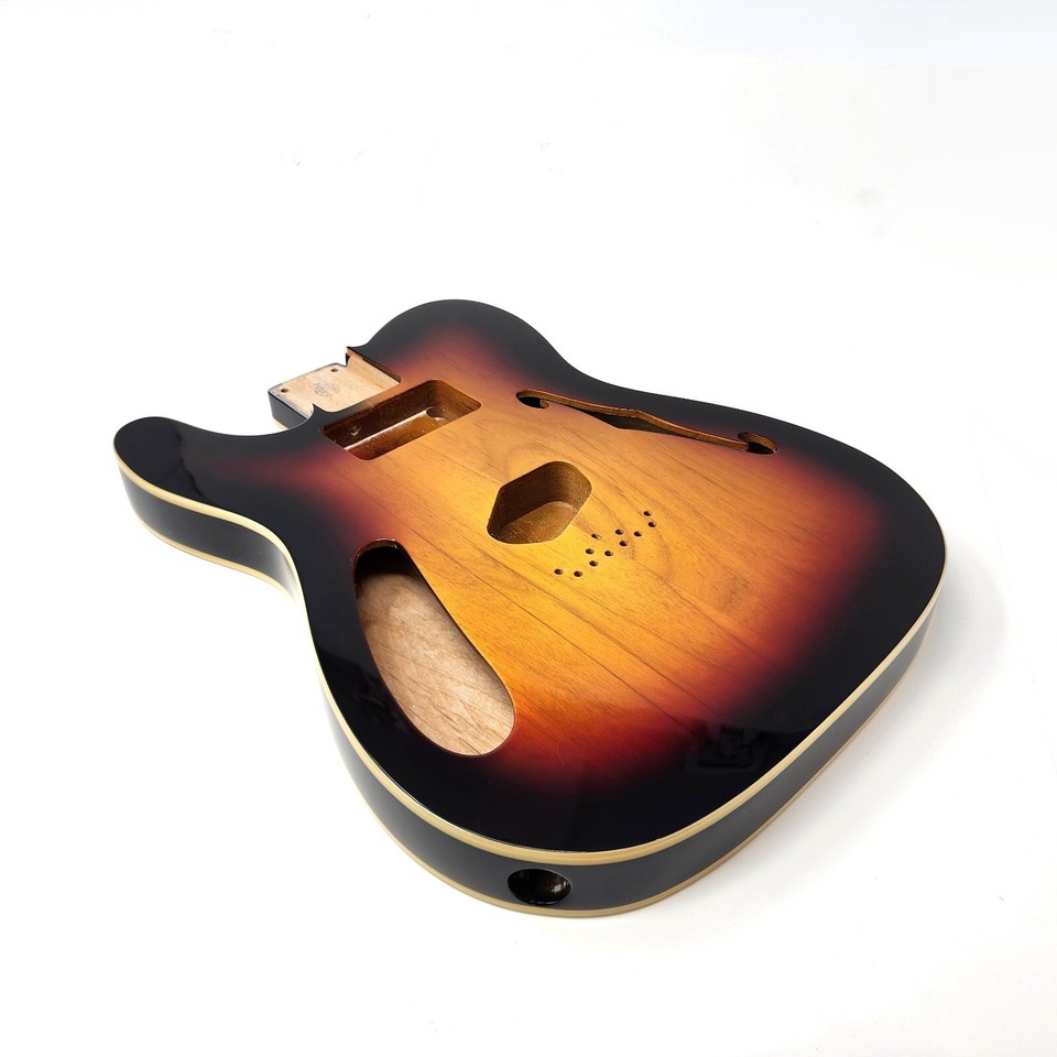 LEFT-HAND 69 T-Style Thinline Double Bound Alder 3TS Semi-Hollow H/S | eBay