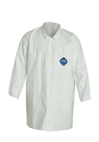 TYVEK Lab Coat Smock 2XL Dupont Lab & Dental Supplies 2XL | eBay