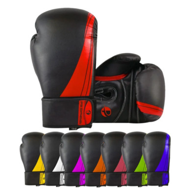 Essential Boxing Gloves - Boxing MMA Muay Thai Training Fight Bag Work ...