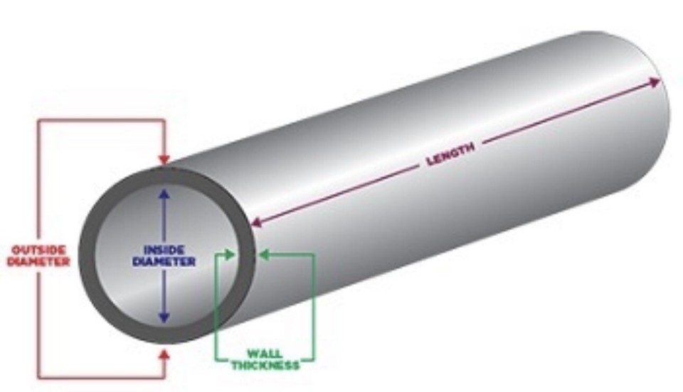Mild Steel Tube/ Round Pipe (Outside Diameter) (up to 6-ft Length) Free ...
