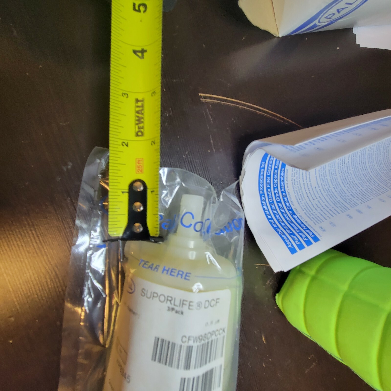 (3) PALL SUPORLIFE 0.8um DCF CFW98DPCCK 3 FILTERS PER BOX NEW RARE OEM ...