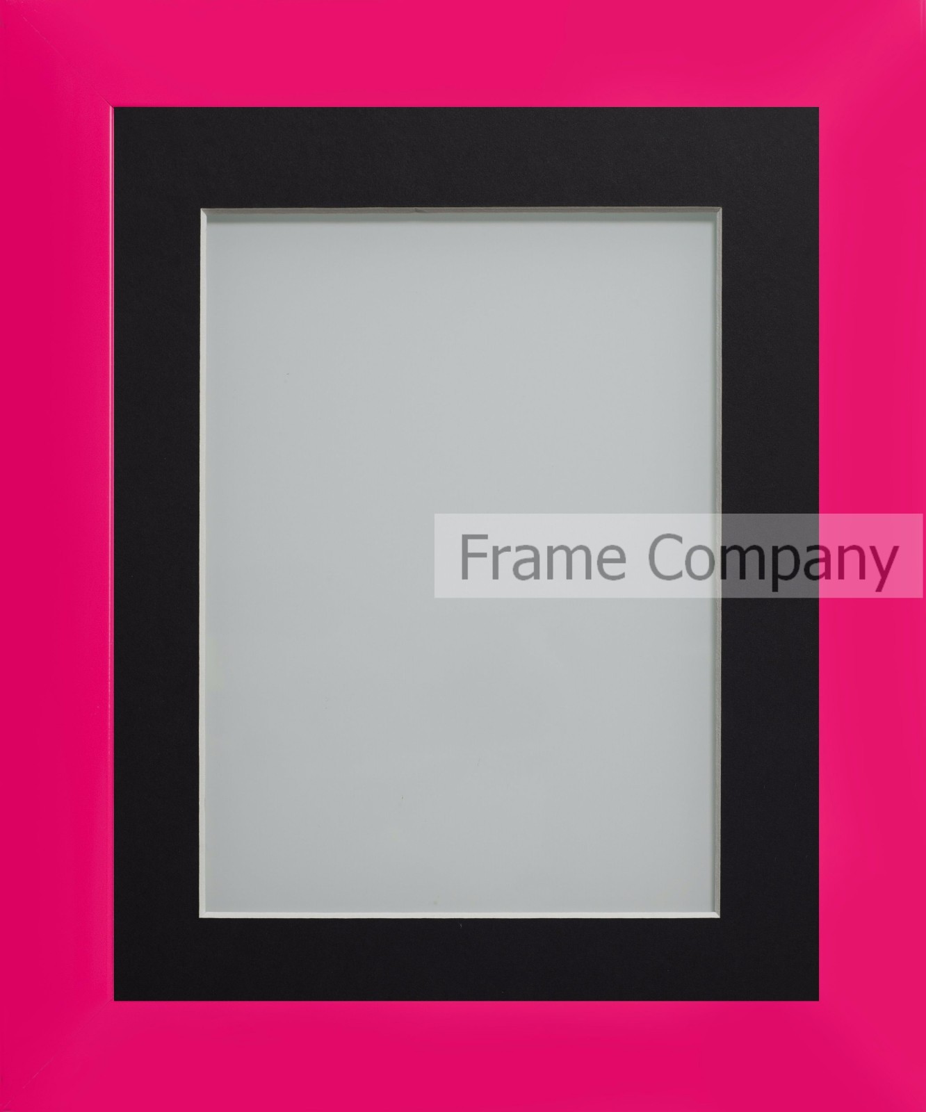 Bright Pink Photo Frame Candy Range Hot Pink Picture Frames & Choice of ...