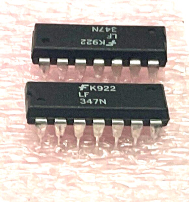 LF347N LF347 IC Quad Operational Amplifiers DIP-14 2 PCS | eBay
