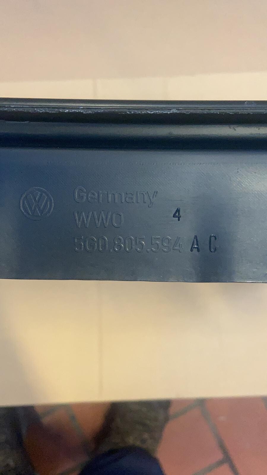 Schlossträger Frontmaske vorne VW GOLF VII 5G0805594AC 5G0805588AC ...