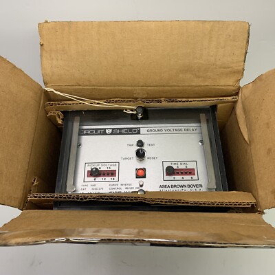 ABB Circuit Shield 410E1175 Ground Voltage Relay 48/125 VDC Type 59G | eBay