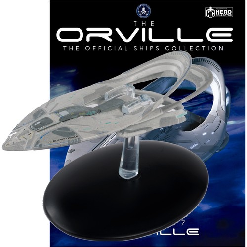 USS Orville (ECV-197): Ship Sammlermodell XL Metall 26cm Eaglemoss new ...