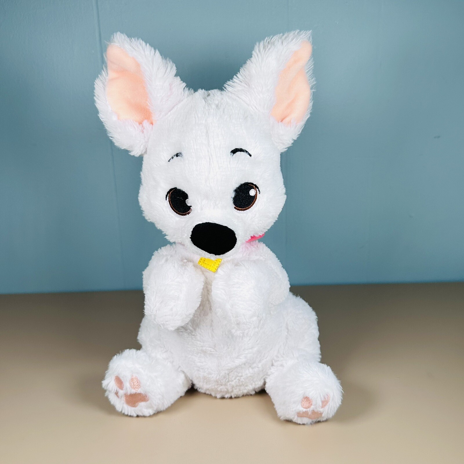 Disney Parks Baby Bolt Stuffed Dog Plush 12" Puppy Lightening Bolt | eBay