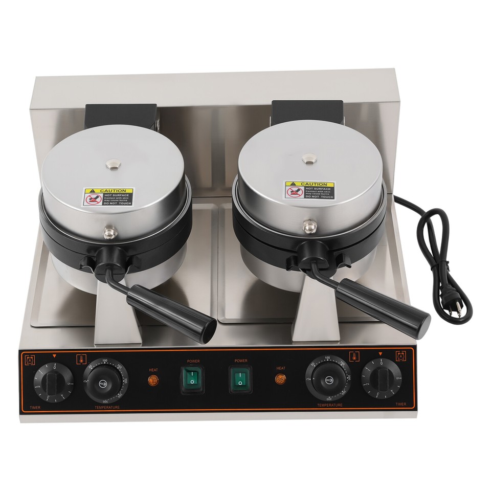 Commercial Dual Panini Press Sandwich Maker Grill Electric Burger ...