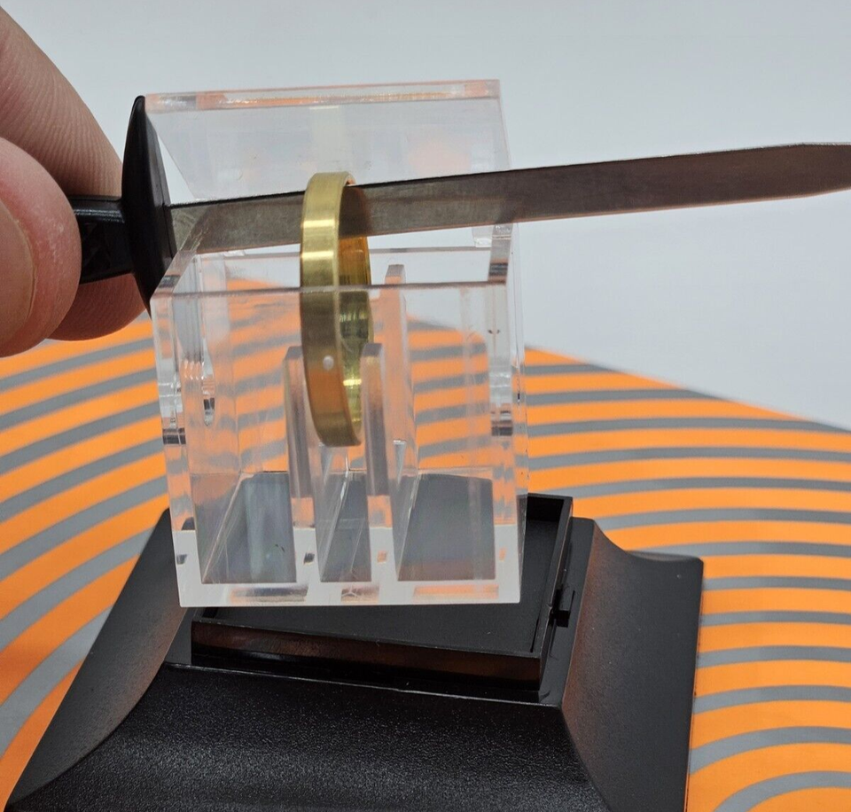 Magic Trick Sword Through Box and Ring Penetration Illusion Prop 3A | eBay
