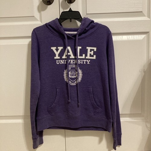 Yale University Hoodie Womens Small Logo Ivy League Activewear Casual ...