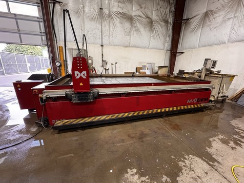 2013 Omax Maxiem 2040 CNC Waterjet 13'1"x6'5" Table Size, 40 HP pump | eBay