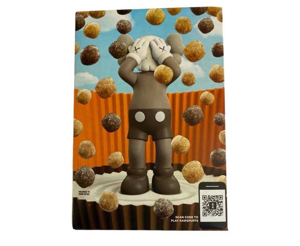 Limited Edition Kaws x Reeses Puffs Cereal | eBay