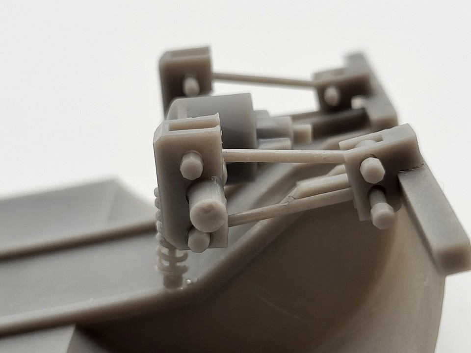 Pro Street Back Half Tubbed Chassis 4 Link 1/24 and 1/25 scale model ...