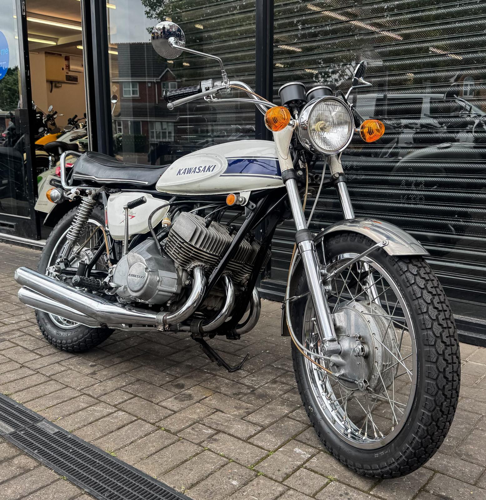 1971 Kawasaki H1A 500cc Mach III 3 Classic Triple 2 Stroke - Bike Years ...