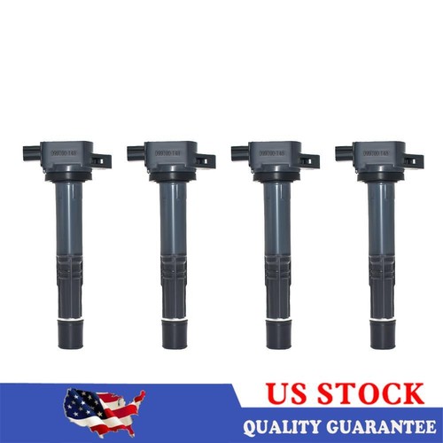 4PCS Ignition Coil for Honda Accord Civic CR-V Acura ILX 2.4L 30520-R40 ...