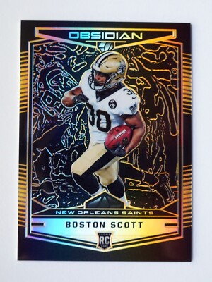 /50 BOSTON SCOTT 2018 Panini Obsidian Electric Etch SP Orange #172 ...
