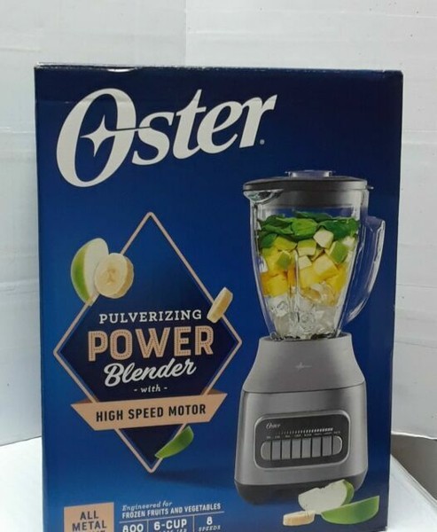 Oster Pulverizing Power Blender with High Speed Motor - Gray for sale ...
