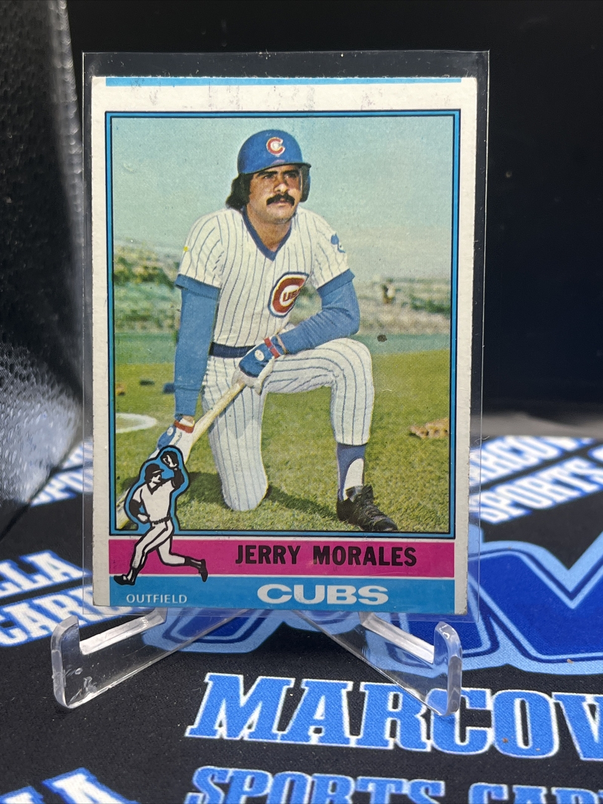 1976 Topps Baseball Jerry Morales Card #79 Chicago Cubs VG+ Stain Back ...