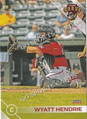 2024 Altoona Curve Wyatt Hendrie Pirates RC Rookie Minor Baseball Card ...
