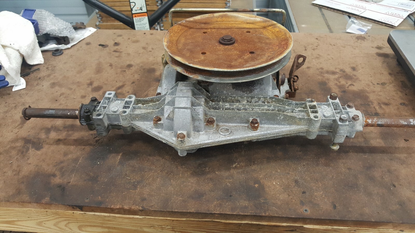 Tecumseh Peerless Craftsman Mst-206-545c 6 Speed Transmission Transaxle ...